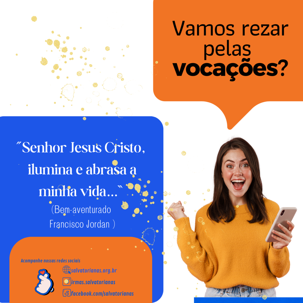 Vamos Rezar pelas Vocações? - Irmãs Salvatorianas